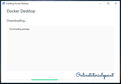 Install Docker Desktop on Windows 10 - onlinetutorialspoint